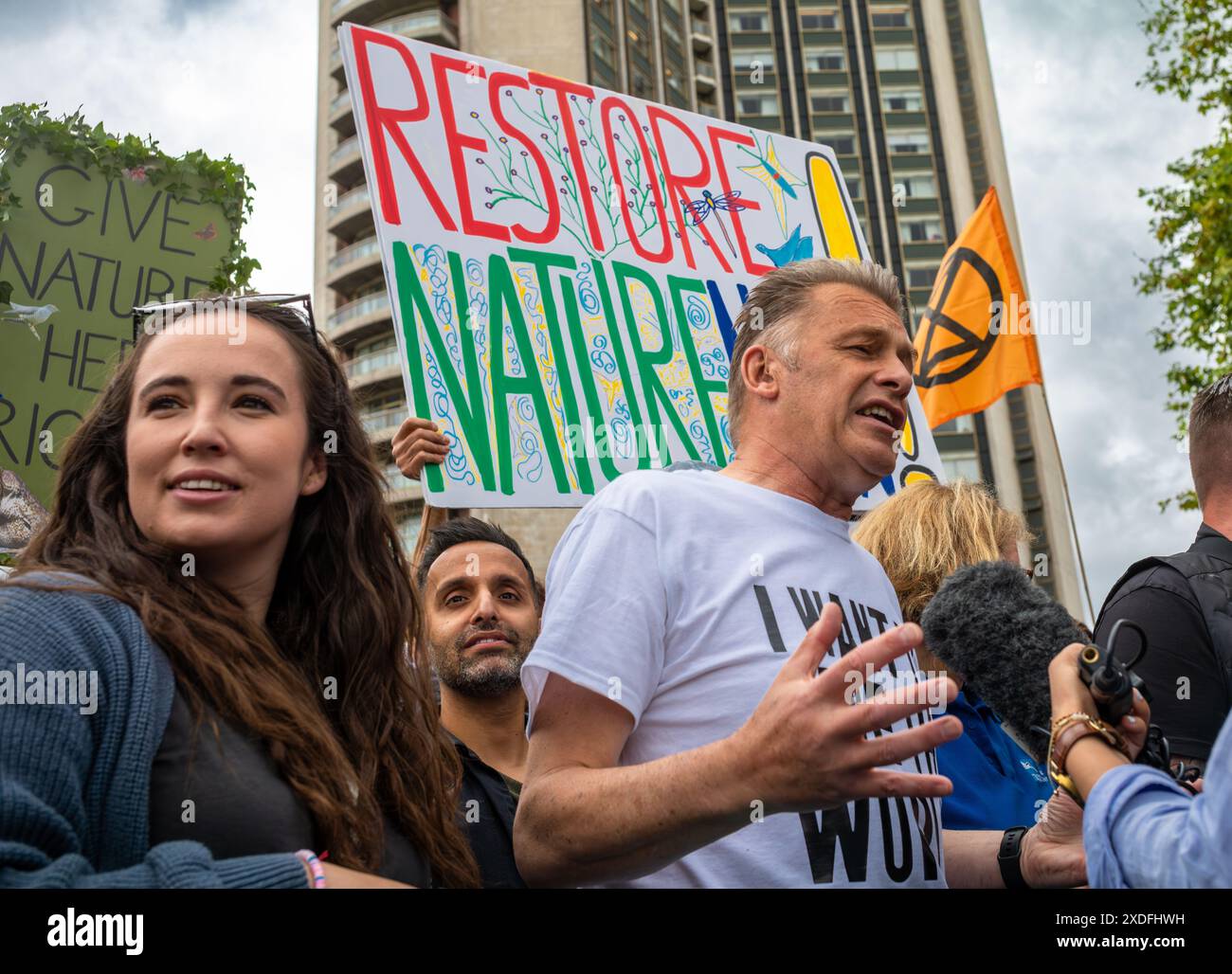 Environmental activist, naturalist and celebrity Chris Packham at the ...