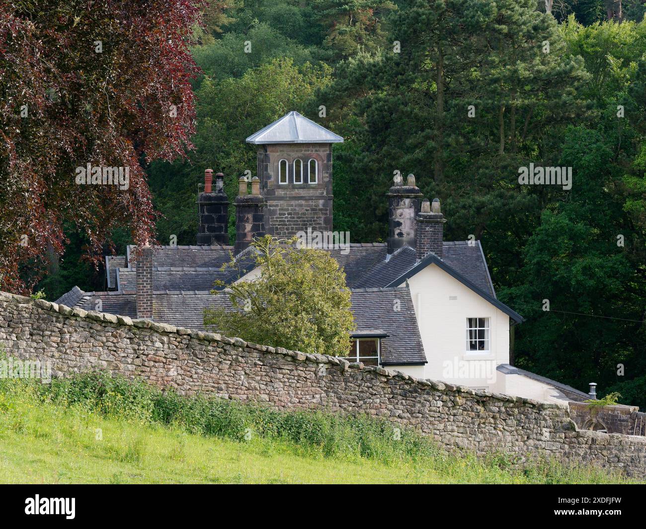 Impressive mansion style home with tower in a rural setting in Biddulph ...