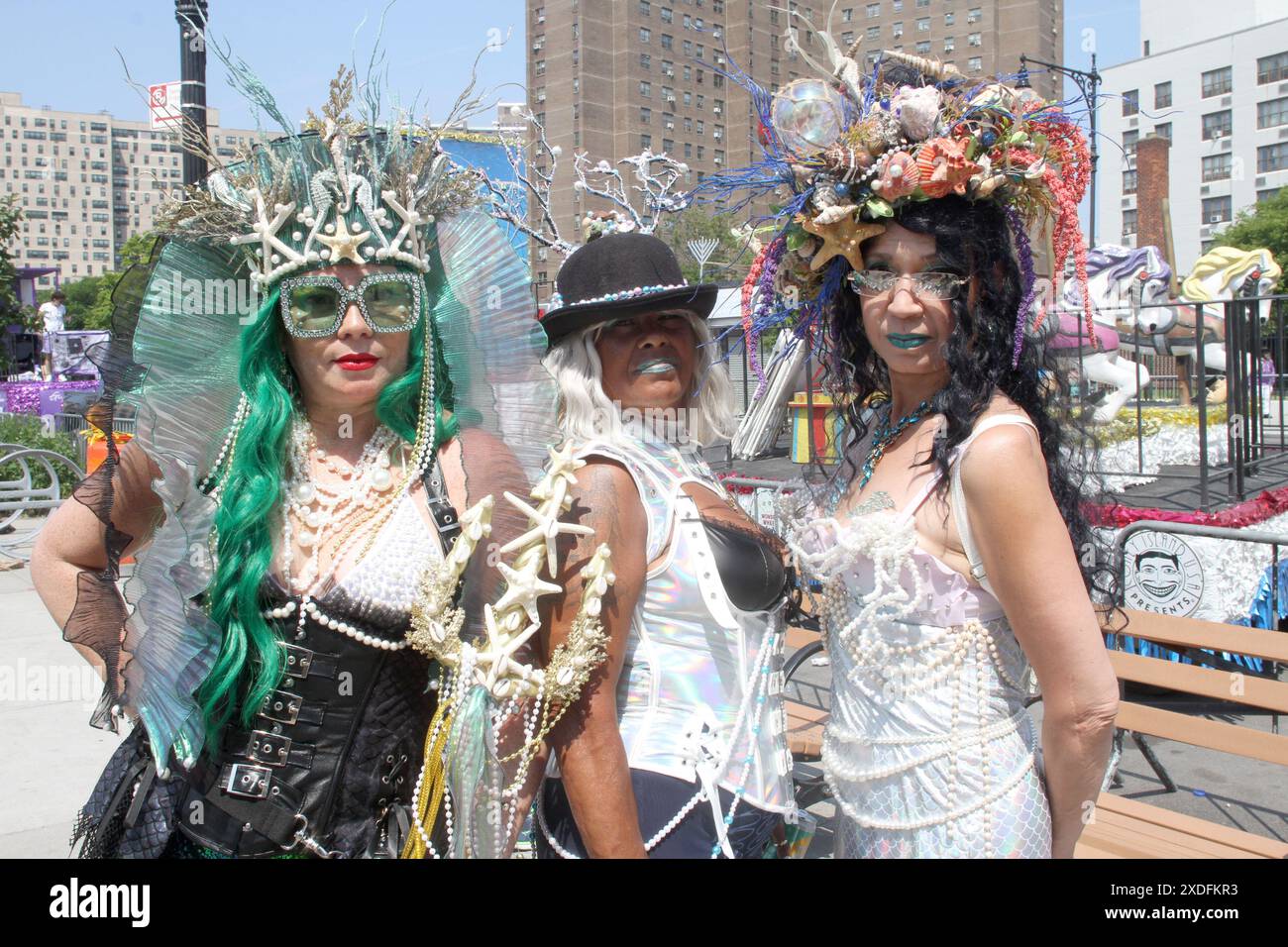 New York, New York, USA. 22nd June, 2024. Brooklyn New York, Coney ...