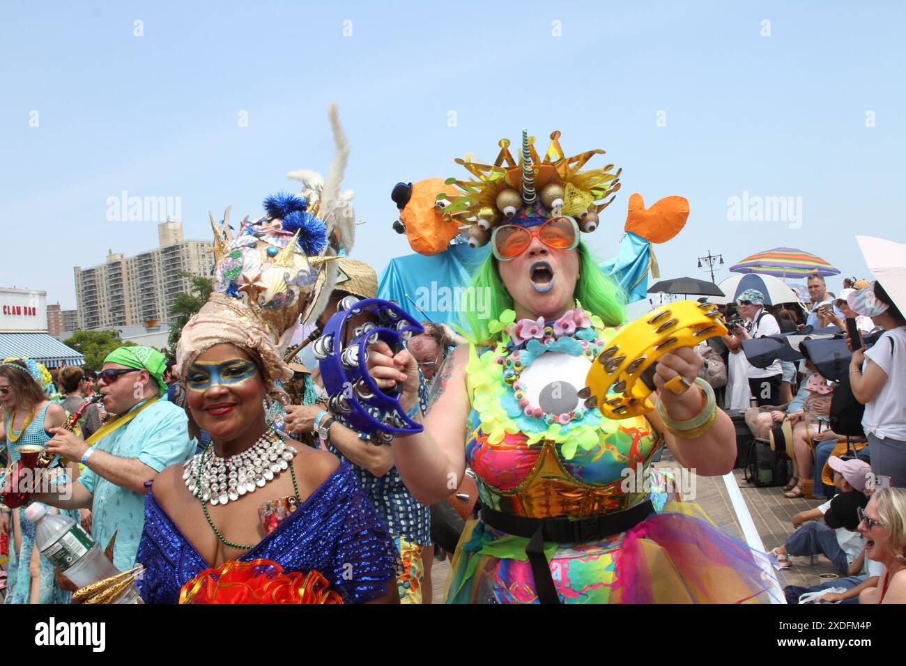 New York, New York, USA. 22nd June, 2024. Brooklyn New York, Coney ...