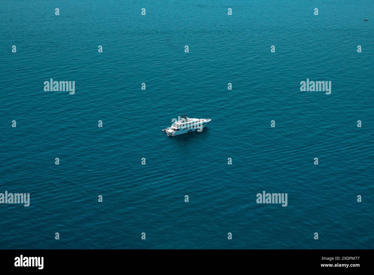 Aerial nature landscape yacht on hi-res stock photography and images ...