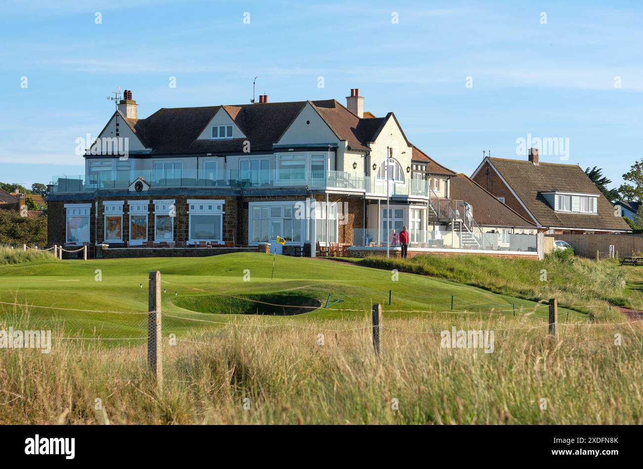 Golf club house in Old Hunstanton, Norfolk, UK Stock Photo - Alamy