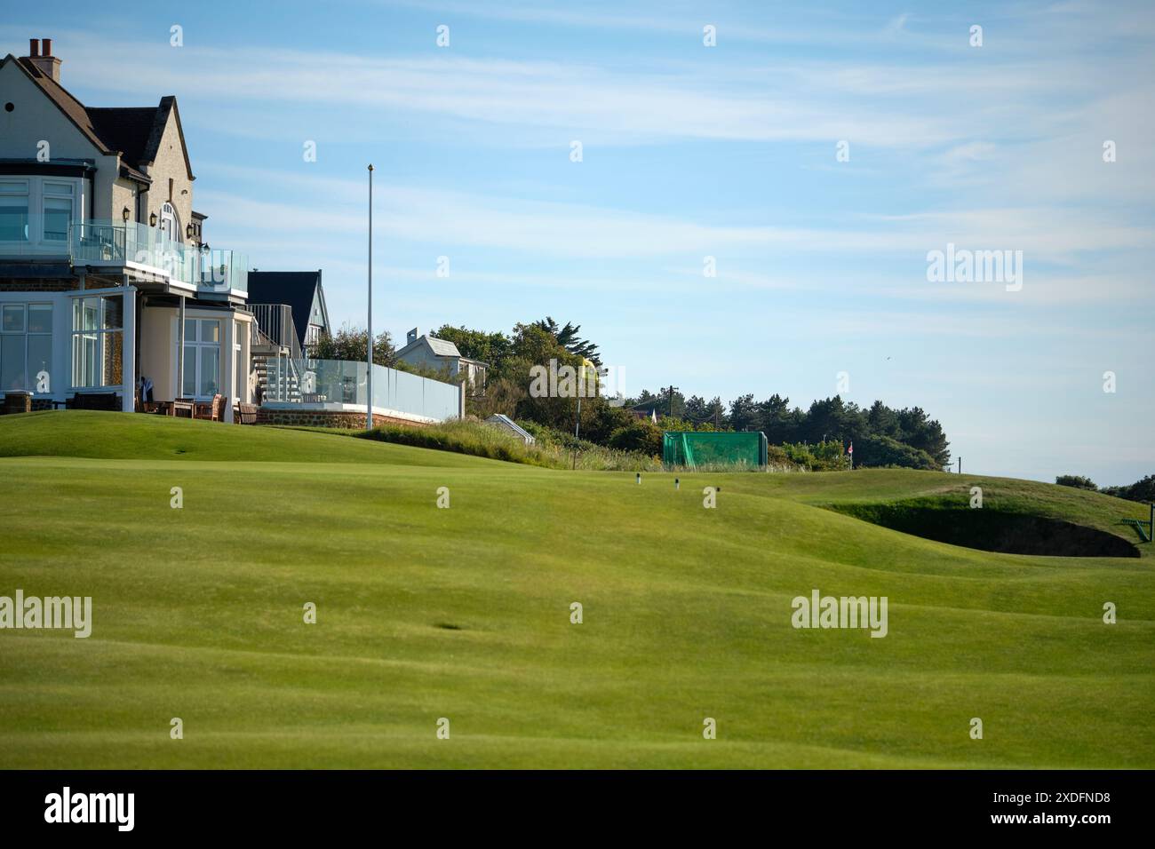 Golf club house in Old Hunstanton, Norfolk, UK Stock Photo - Alamy