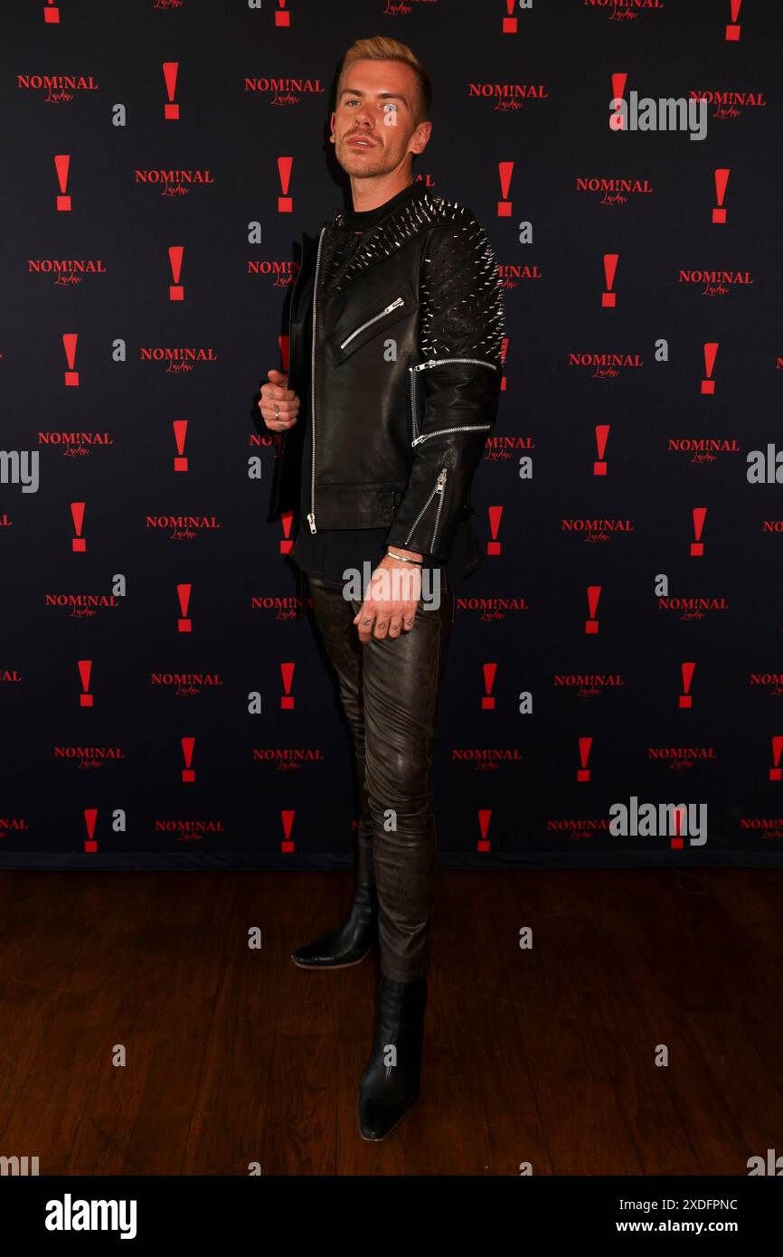 London, UK. 22nd June, 2024. Niko Horvat attends the NOM!NAL Rooftop ...