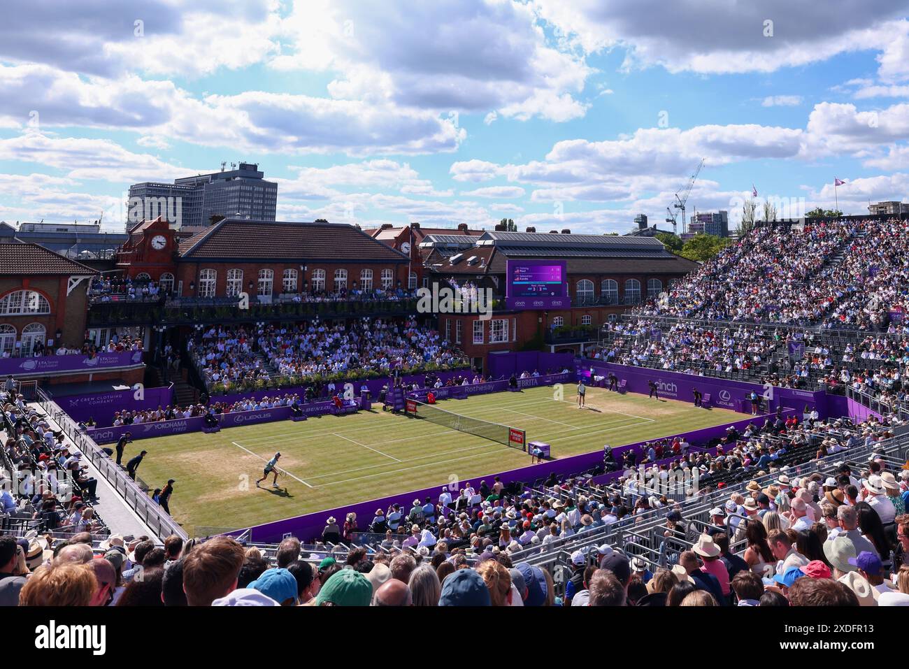 22nd June 2024; Cinch Championships, Queens Club, West Kensington ...