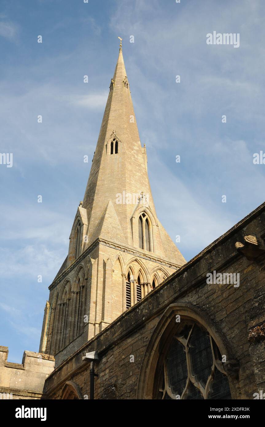 St Peter's Church, Raunds, Northamptonshire Stock Photo - Alamy