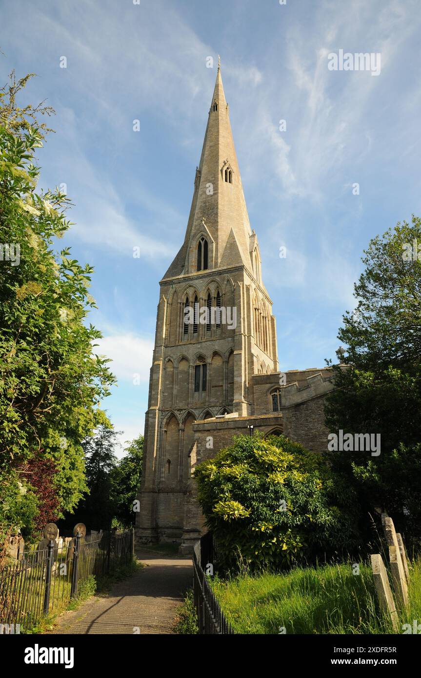 St Peter's Church, Raunds, Northamptonshire Stock Photo - Alamy