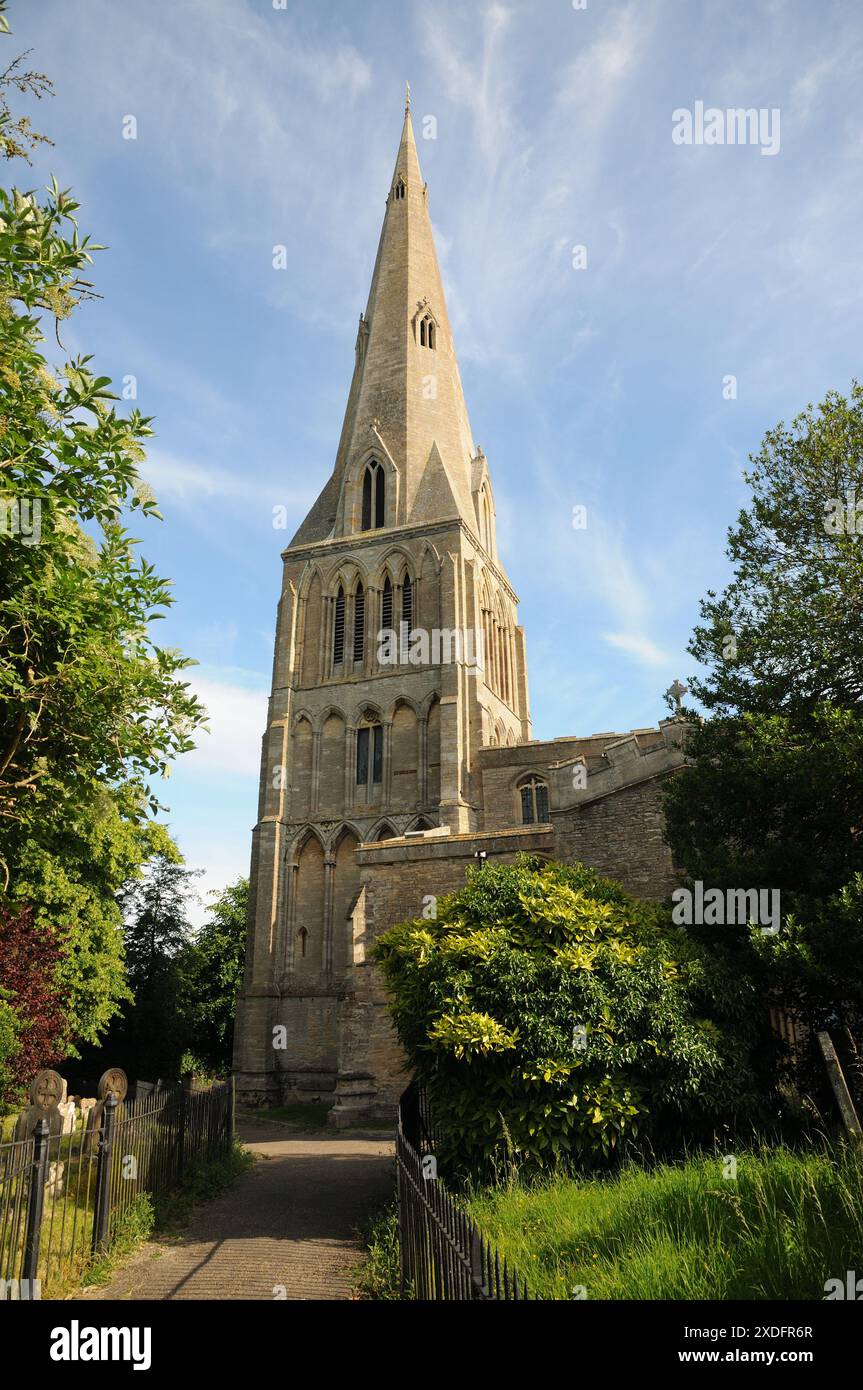 St Peter's Church, Raunds, Northamptonshire Stock Photo - Alamy