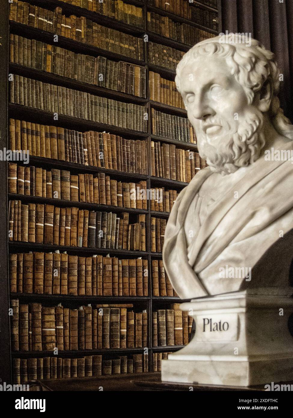Trinity College library. Dublin, Ireland Stock Photo - Alamy