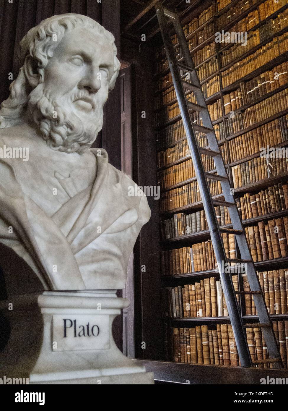 Trinity College library. Dublin, Ireland Stock Photo - Alamy