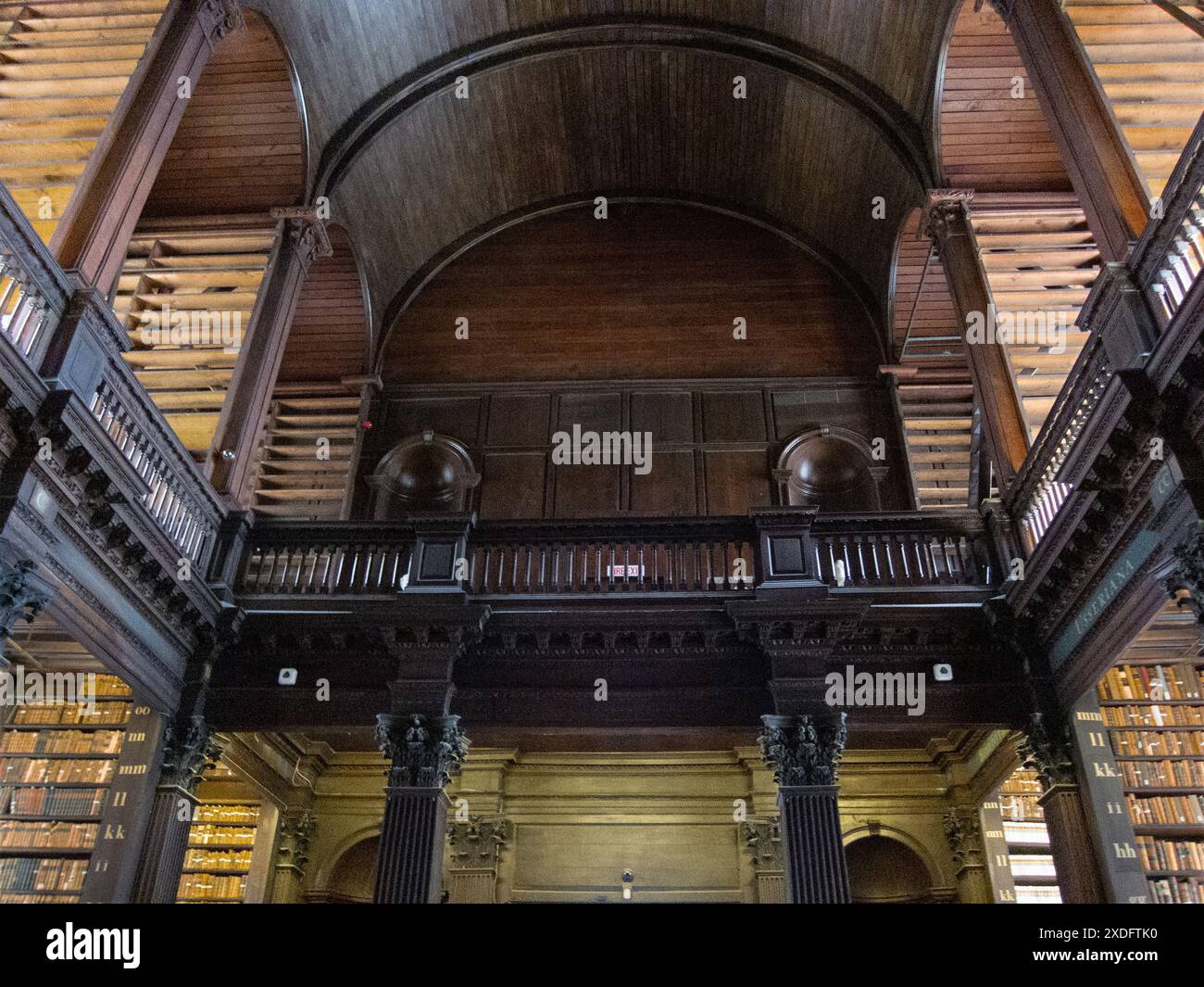 Trinity College library. Dublin, Ireland Stock Photo - Alamy