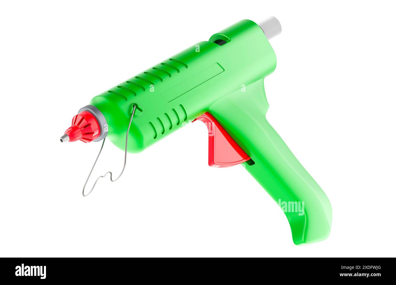 Rendering green gun isolated on hi-res stock photography and images - Alamy
