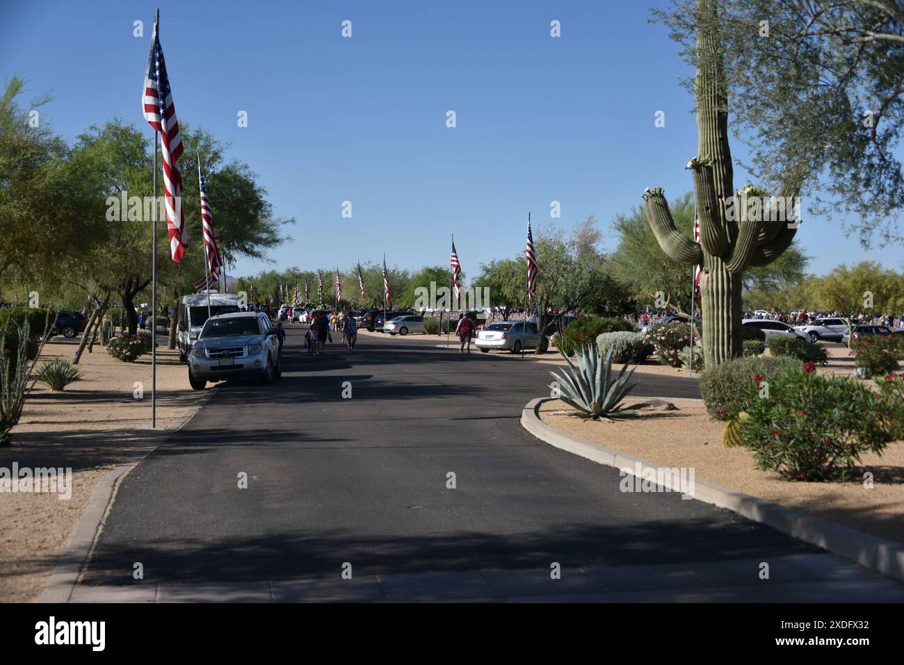 Phoenix, AZ., U.S.A. May 27, 2024. National Memorial Cemetery. United ...