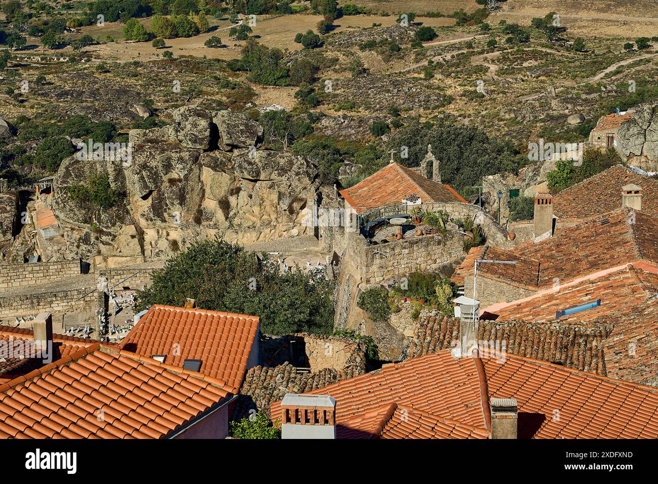 The medieval village of Monsanto is popular travel destination, known ...