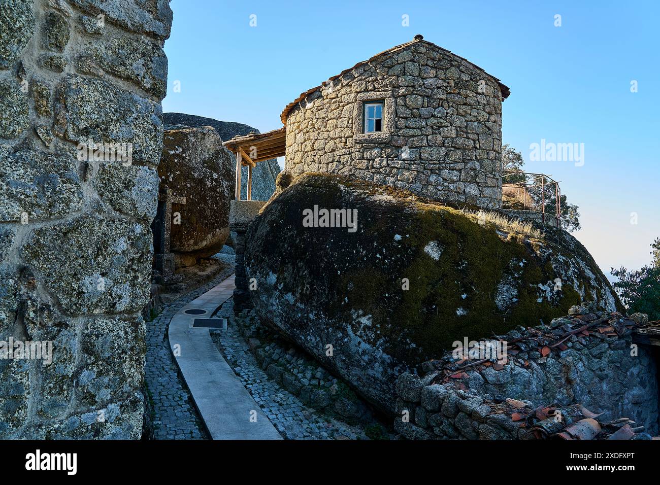 The medieval village of Monsanto is popular travel destination, known ...