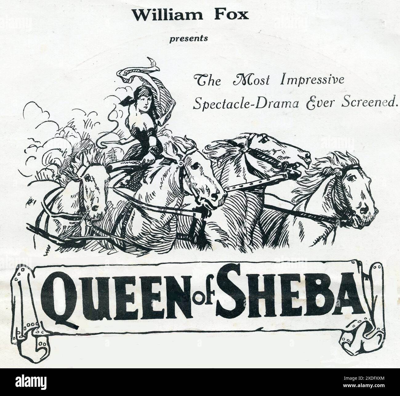 Ad art from the original British pressbook for the lost Silent Film THE ...