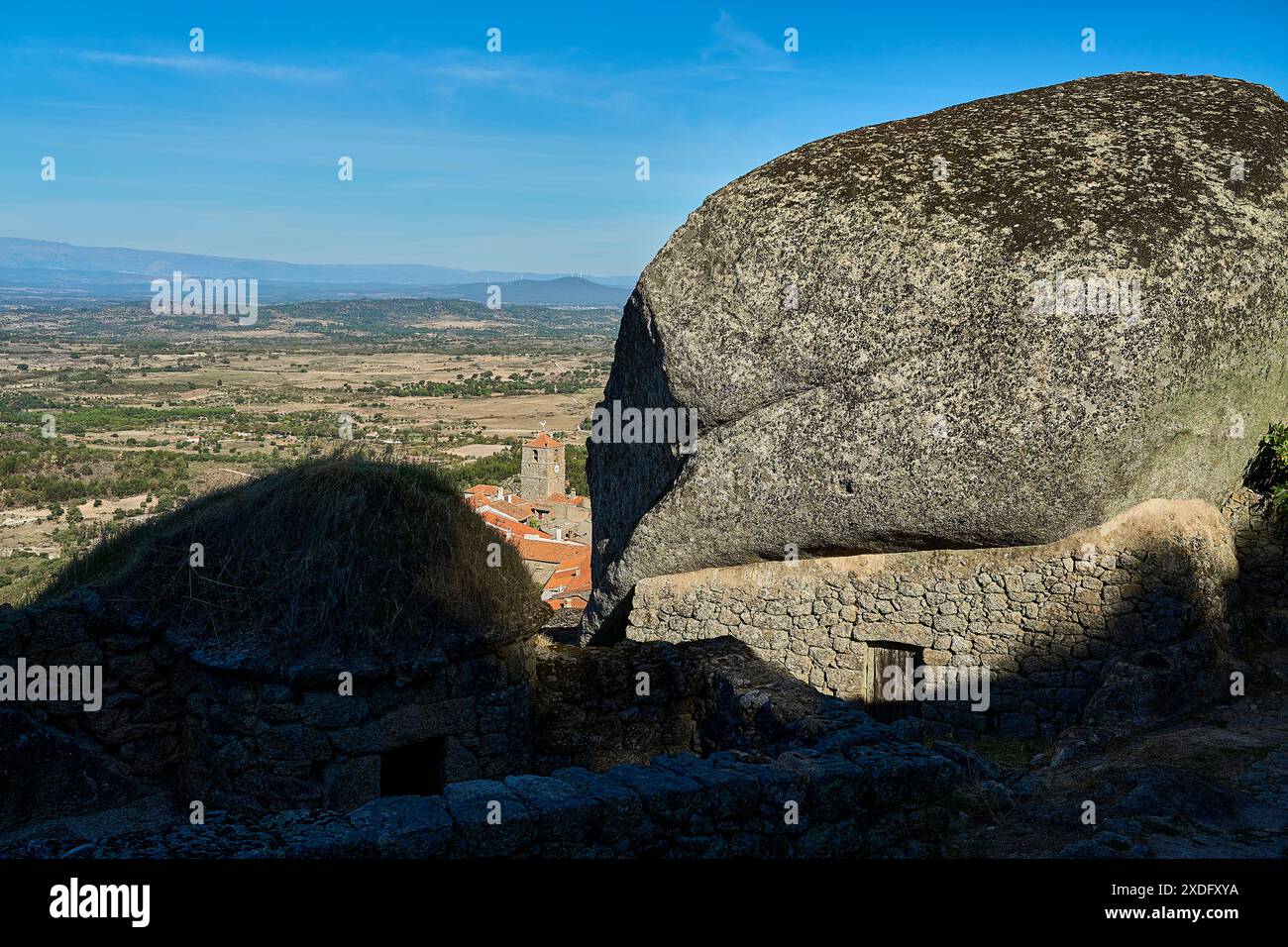 The medieval village of Monsanto is popular travel destination, known ...