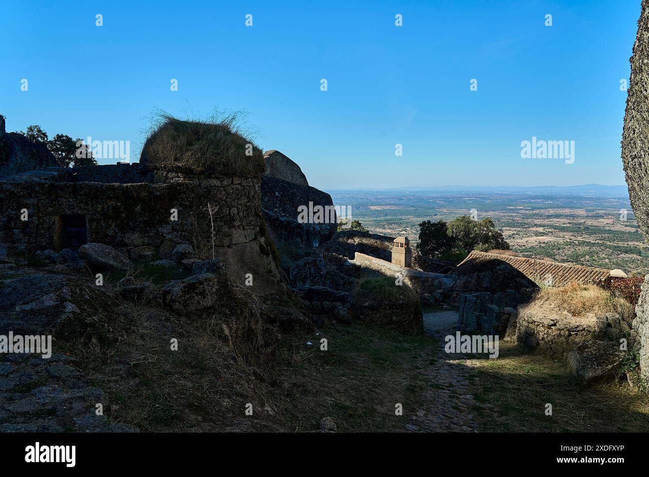 The medieval village of Monsanto is popular travel destination, known ...