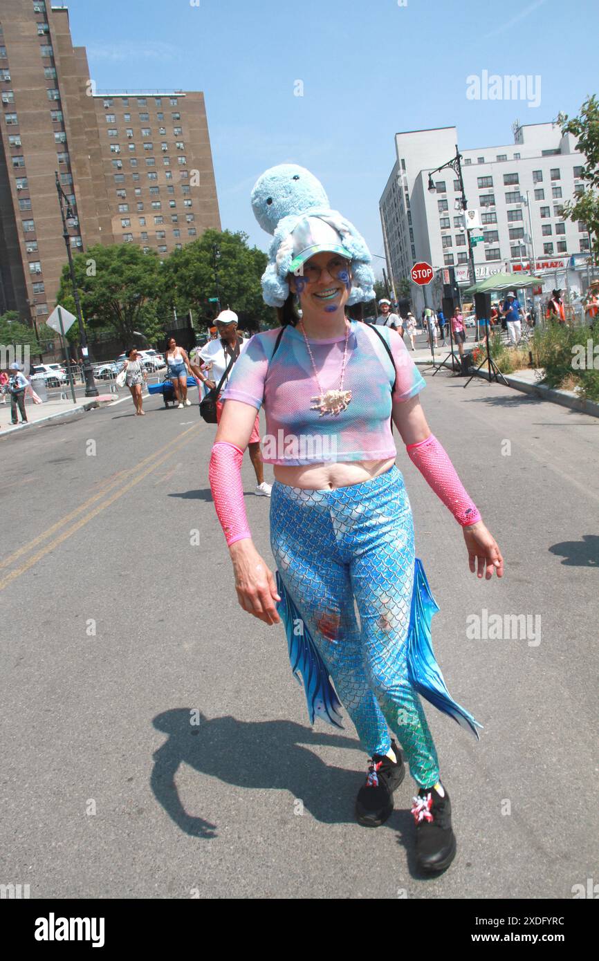 Brooklyn, New York, U.S.A. 22nd June, 2024. Brooklyn New York, Coney ...