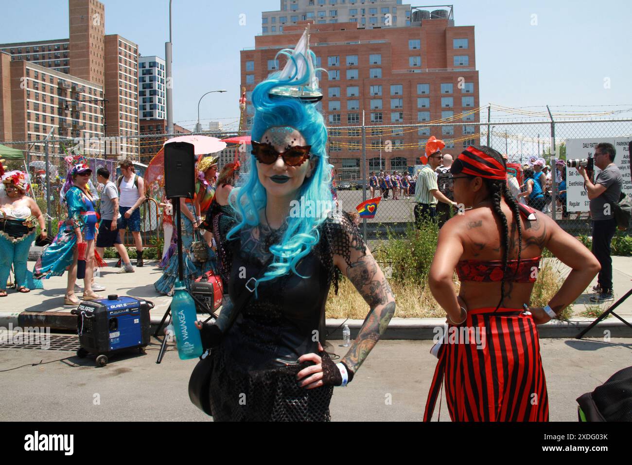 Brooklyn, New York, U.S.A. 22nd June, 2024. Brooklyn New York, Coney ...