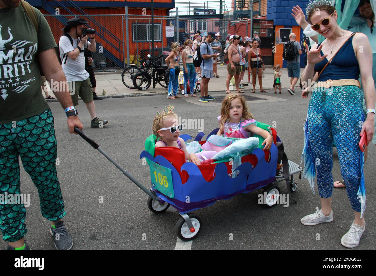 Brooklyn, New York, U.S.A. 22nd June, 2024. Brooklyn New York, Coney ...