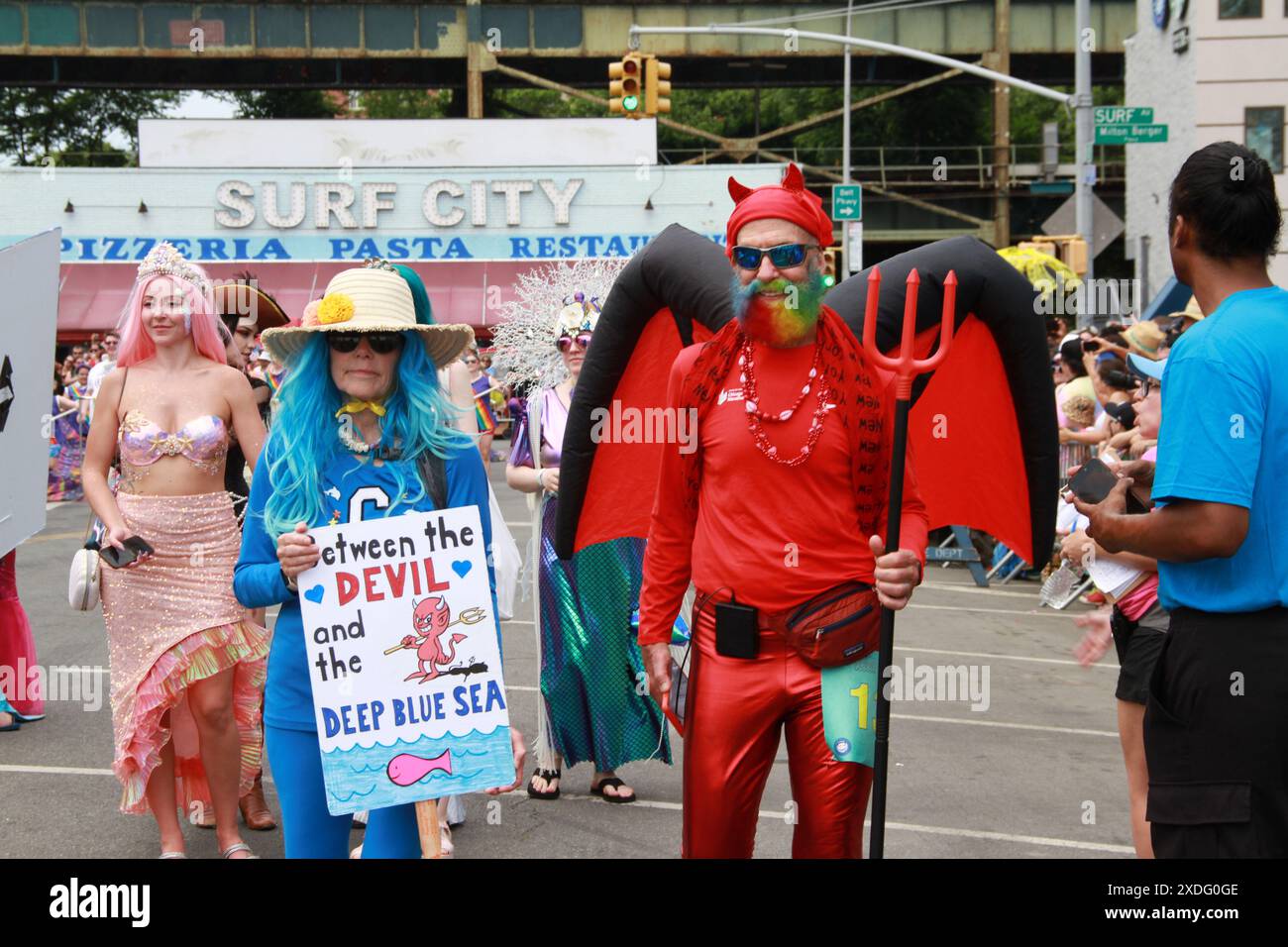 Brooklyn, New York, U.S.A. 22nd June, 2024. Brooklyn New York, Coney ...