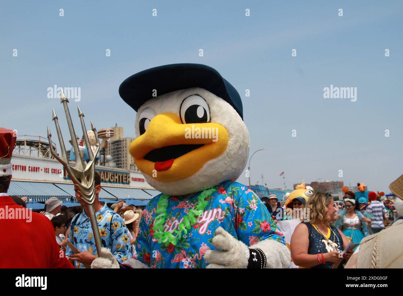 Brooklyn, New York, U.S.A. 22nd June, 2024. Brooklyn New York, Coney ...
