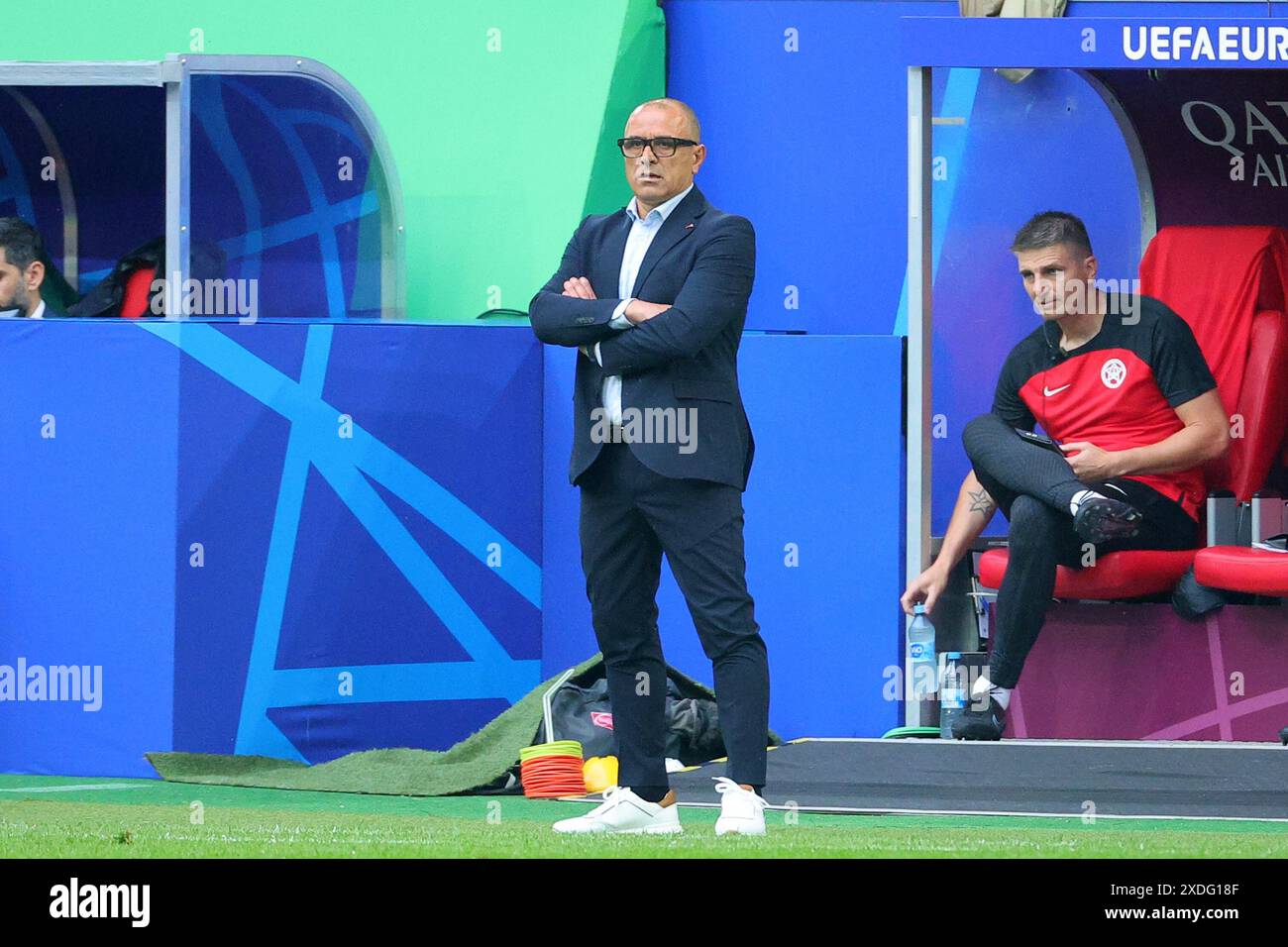 Francesco Calzona head coach of Slovakia during the Euro 2024 Group ...