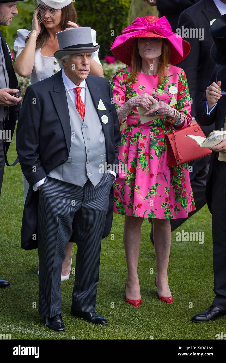 Ascot, UK. 22nd June, 2024. Henry Winkler American Actor, Comedian ...
