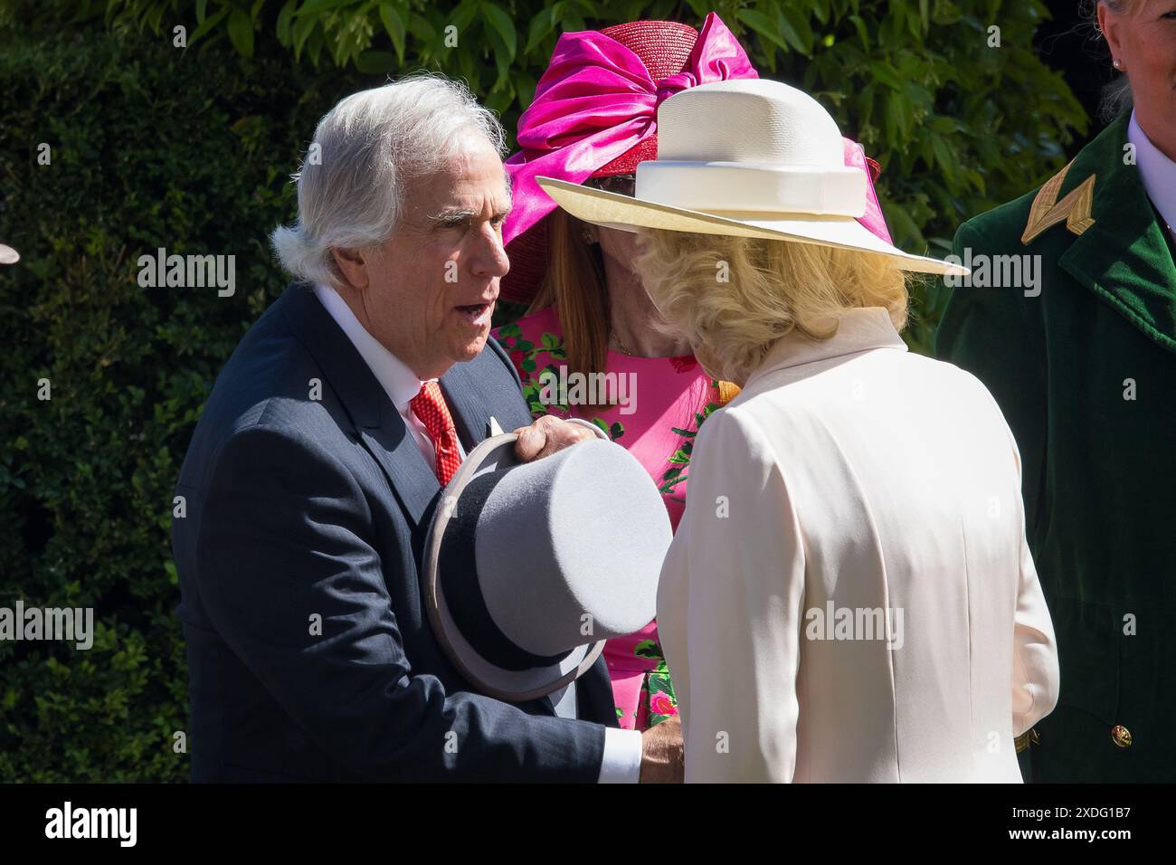 Ascot, UK. 22nd June, 2024. Henry Winkler American Actor, Comedian ...