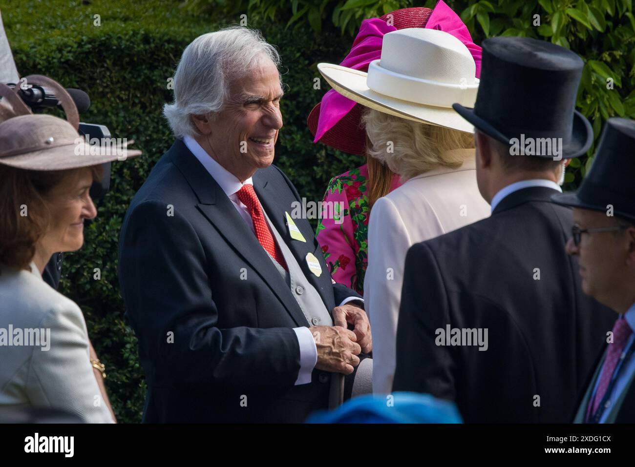 Ascot, UK. 22nd June, 2024. Henry Winkler American Actor, Comedian ...