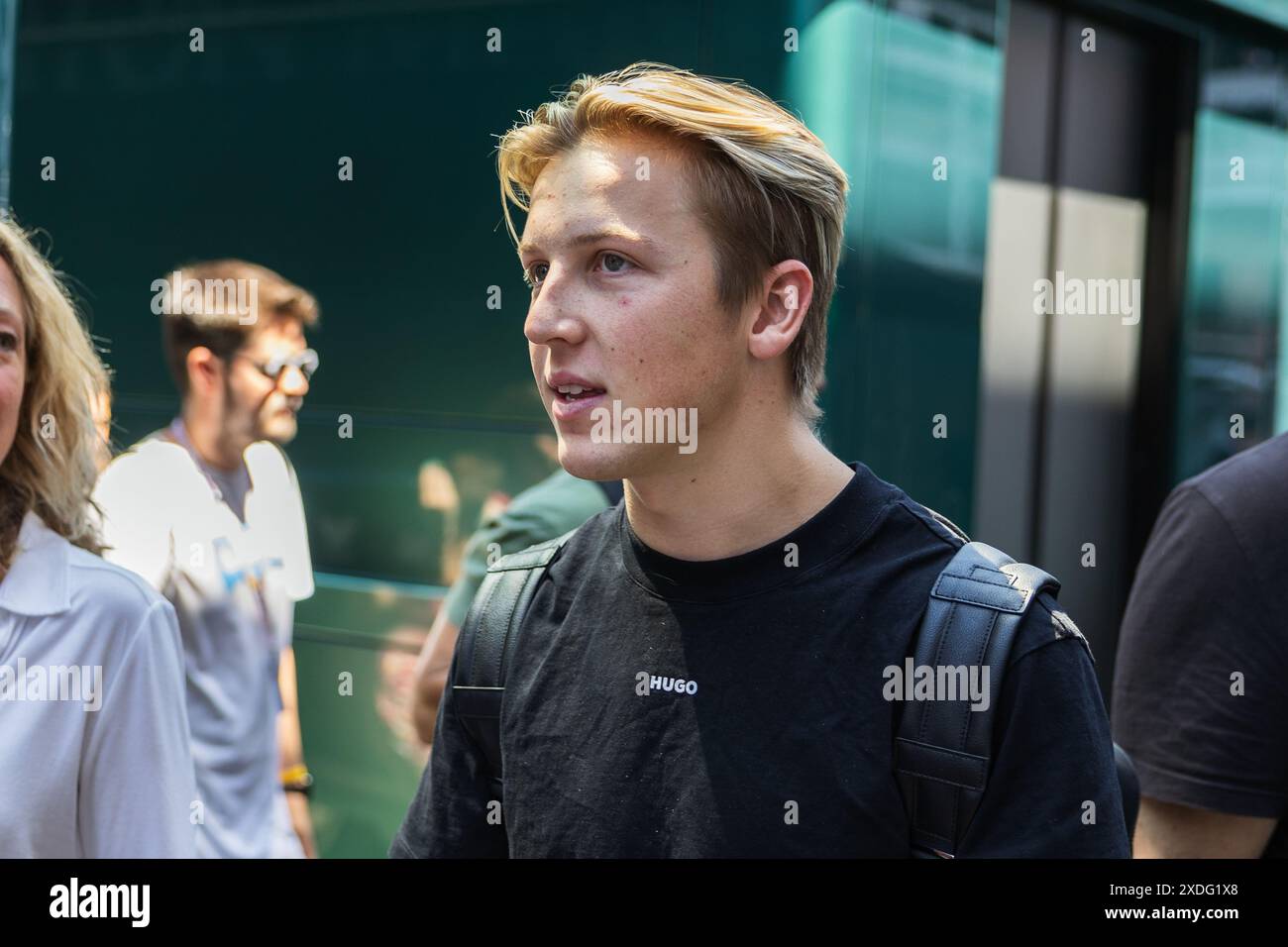 Circuit de Catalunya, Barcelona, Spain. 22.June.2024; Liam Lawson of ...