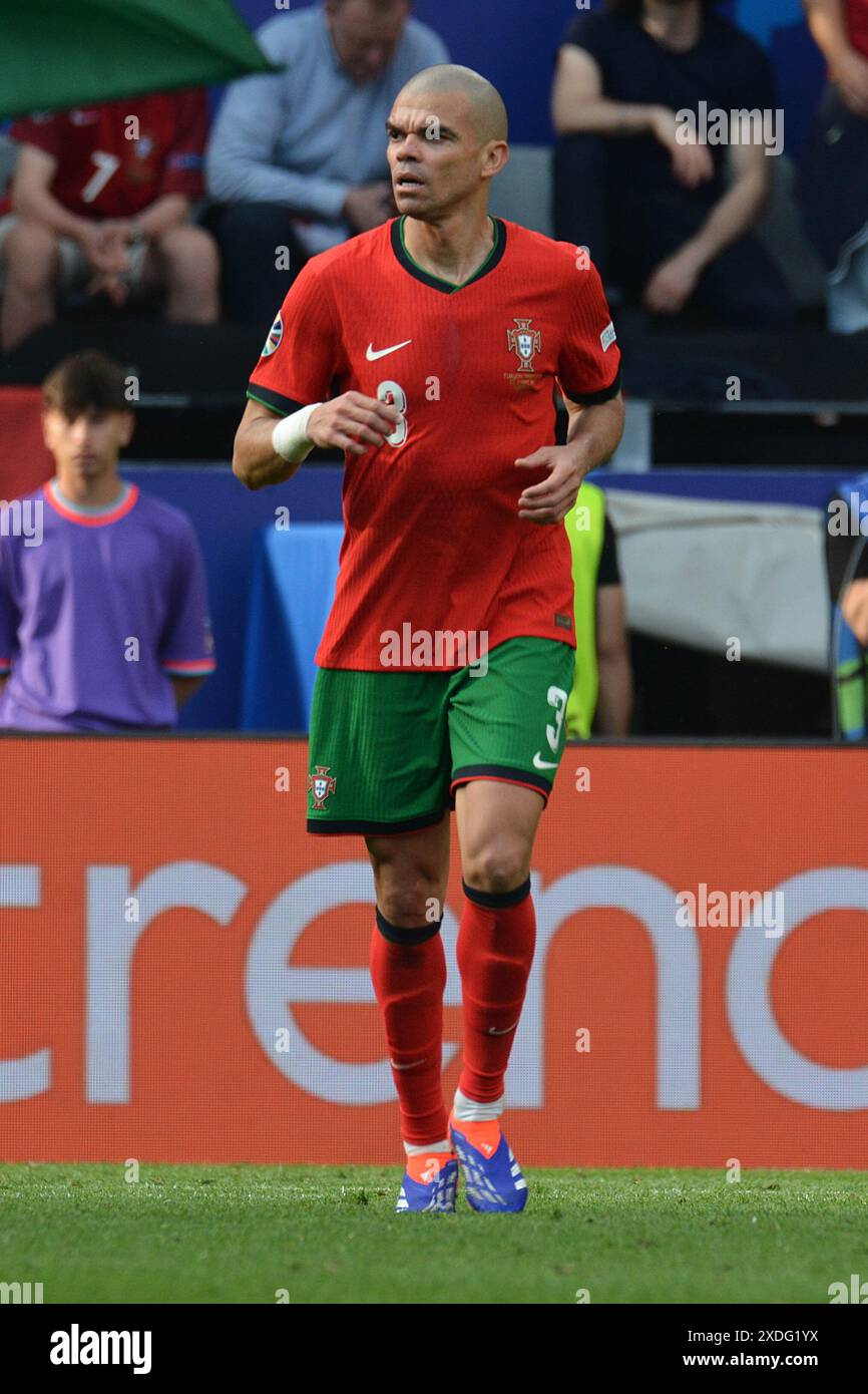 Pepe (Portugal) in action during UEFA Euro 2024 - Turkiye vs Portugal ...