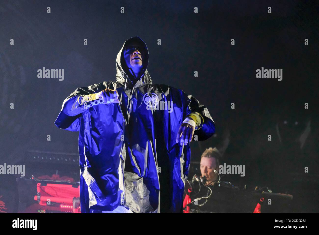 Newport, Isle of Wight UK 21st June, 2024 English musician and vocalist ...