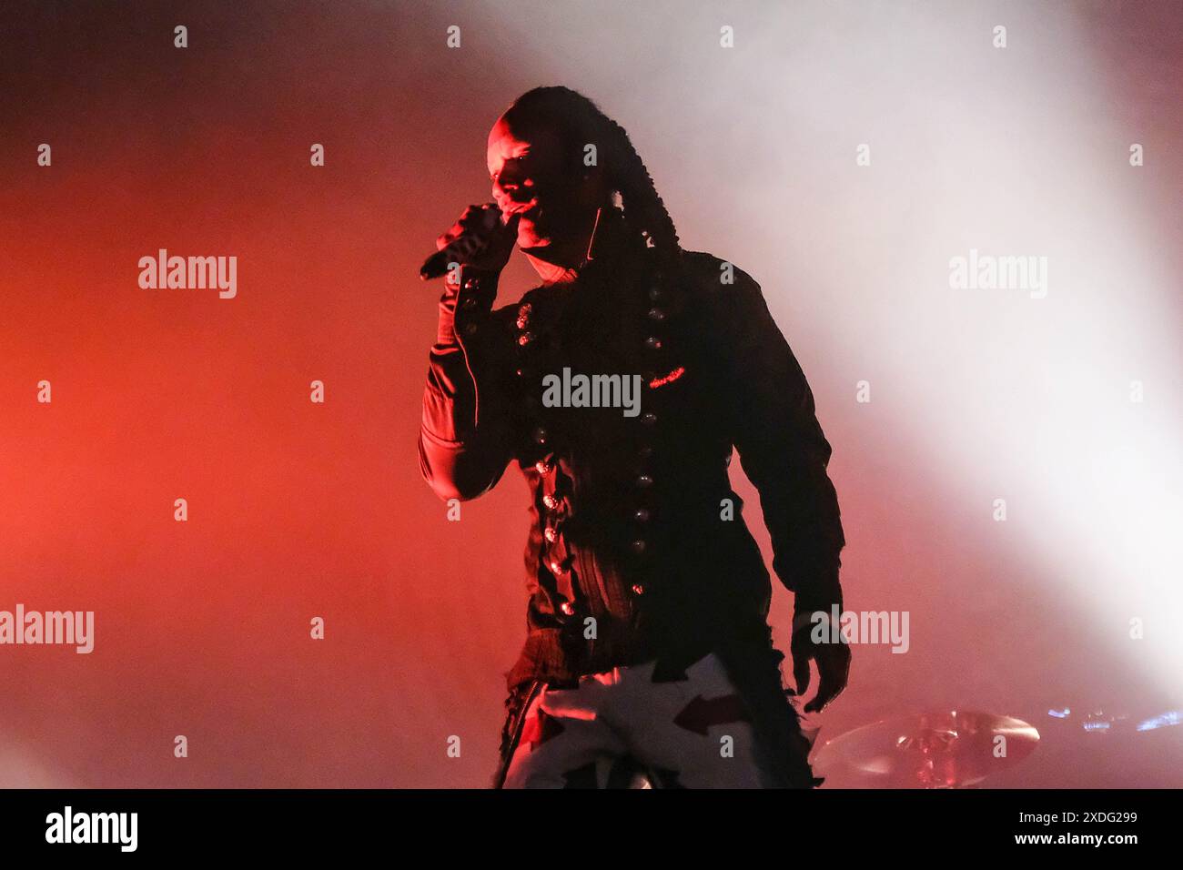 Newport, Isle of Wight UK 21st June, 2024 English musician and vocalist ...