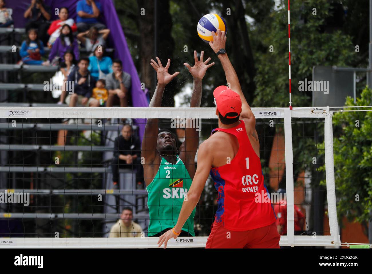 Tlaxcala, Mexico. 22nd June, 2024. Daniel Dyner #1 of Team Costa Rica ...
