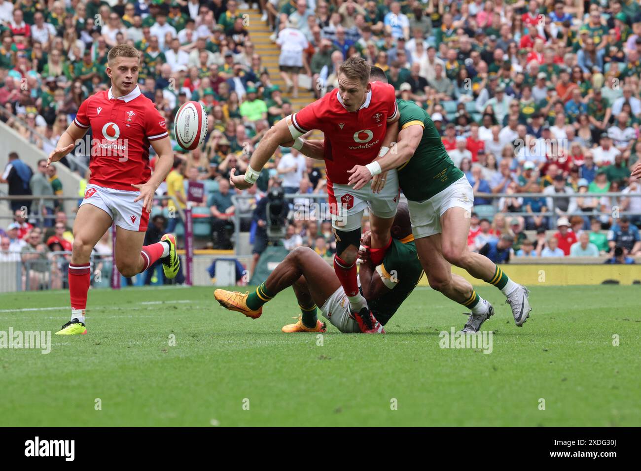 London, UK. 22nd June, 2024. LONDON, UNITED KINGDOM, JUNE 22: L-R ...