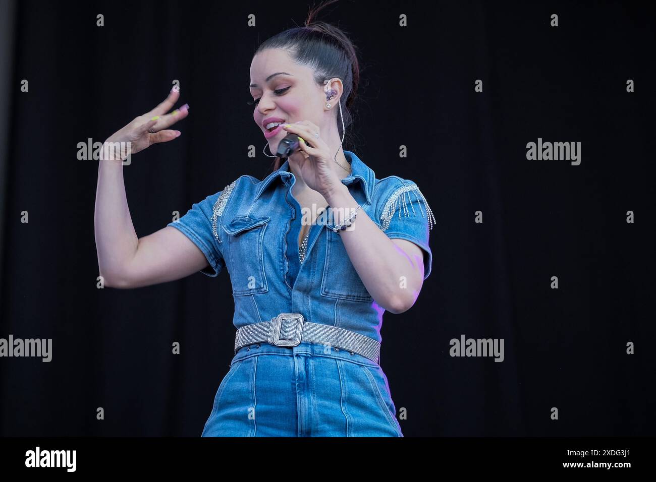 Newport, UK. 22nd June, 2024. Tina Ann Barratt, English actress and ...
