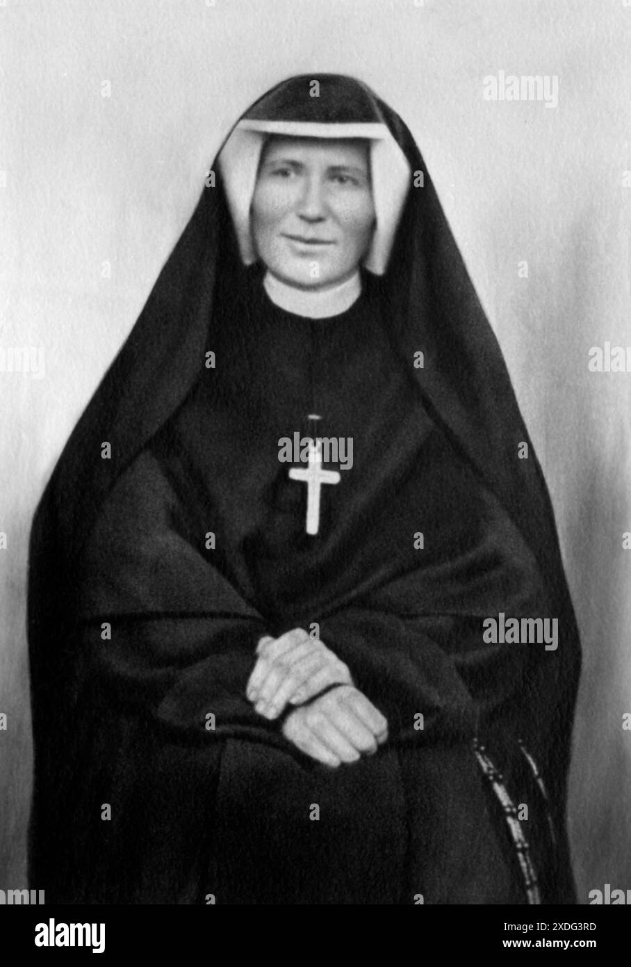 1930 c. , POLAND : The Saint nun FAUSTYNA KOWALSKA ( Maria Faustina ...