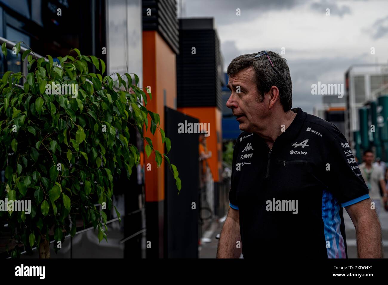 Montmelo, Spain, June 22, Bruno Famin, from France competes for Alpine ...