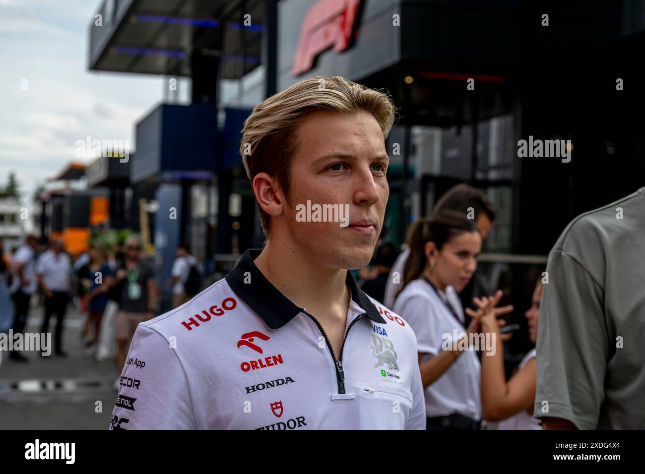 Montmelo, Spain, 22nd Jun 2024, Liam Lawson, The reserve driver for the ...