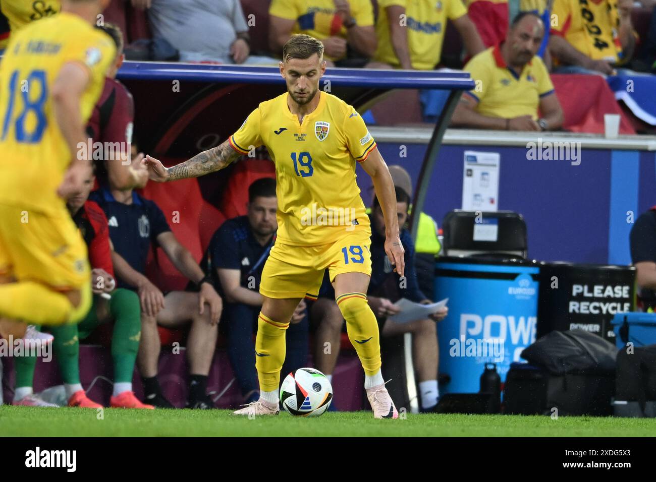 Cologne, Germany. 22nd June 2024. Denis Dragus (Romania) during the ...