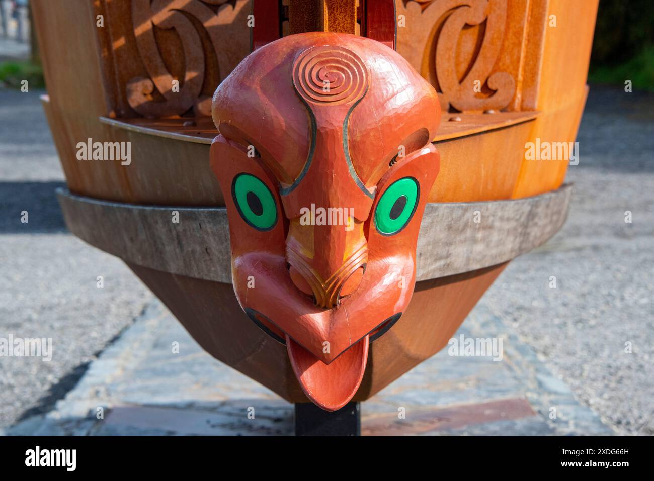 Waka maori hi-res stock photography and images - Alamy