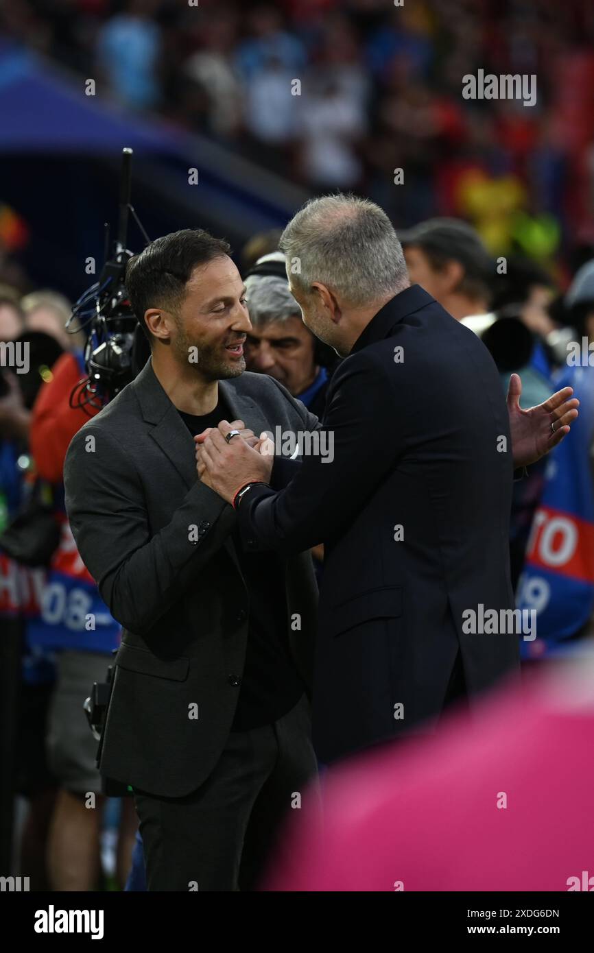 Cologne, Germany. 22nd June 2024. Domenico Tedesco Coach (Belgium ...