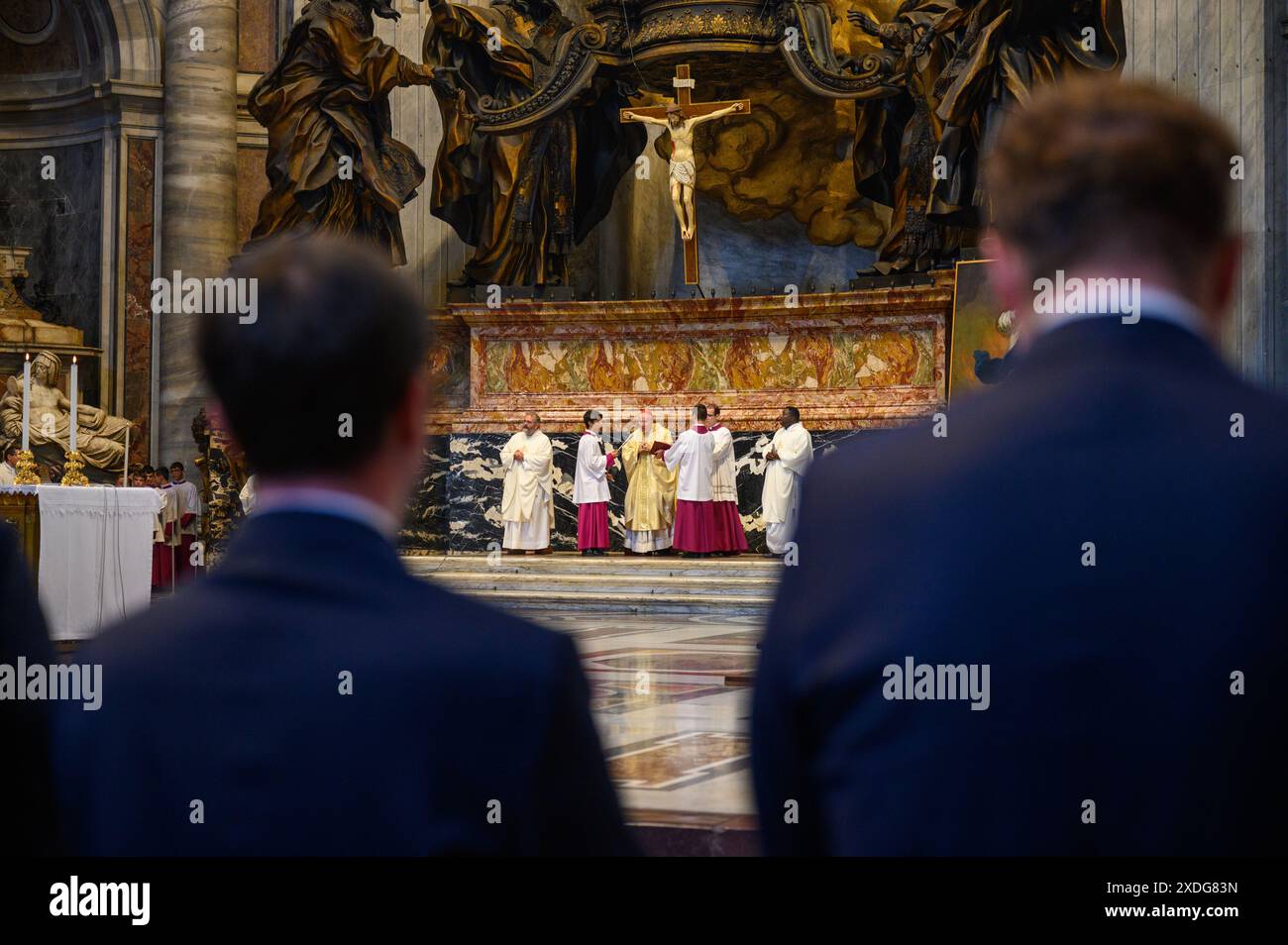 Cardinal Christoph Schönborn celebrating Holy Mass at the Altar of the ...