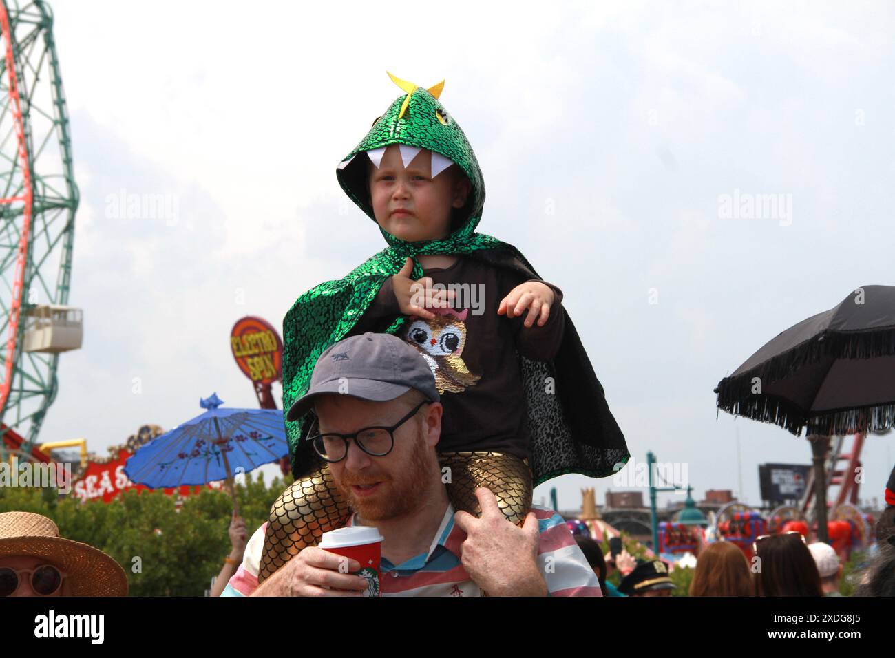 Brooklyn, New York, U.S.A. 22nd June, 2024. Brooklyn New York, Coney ...