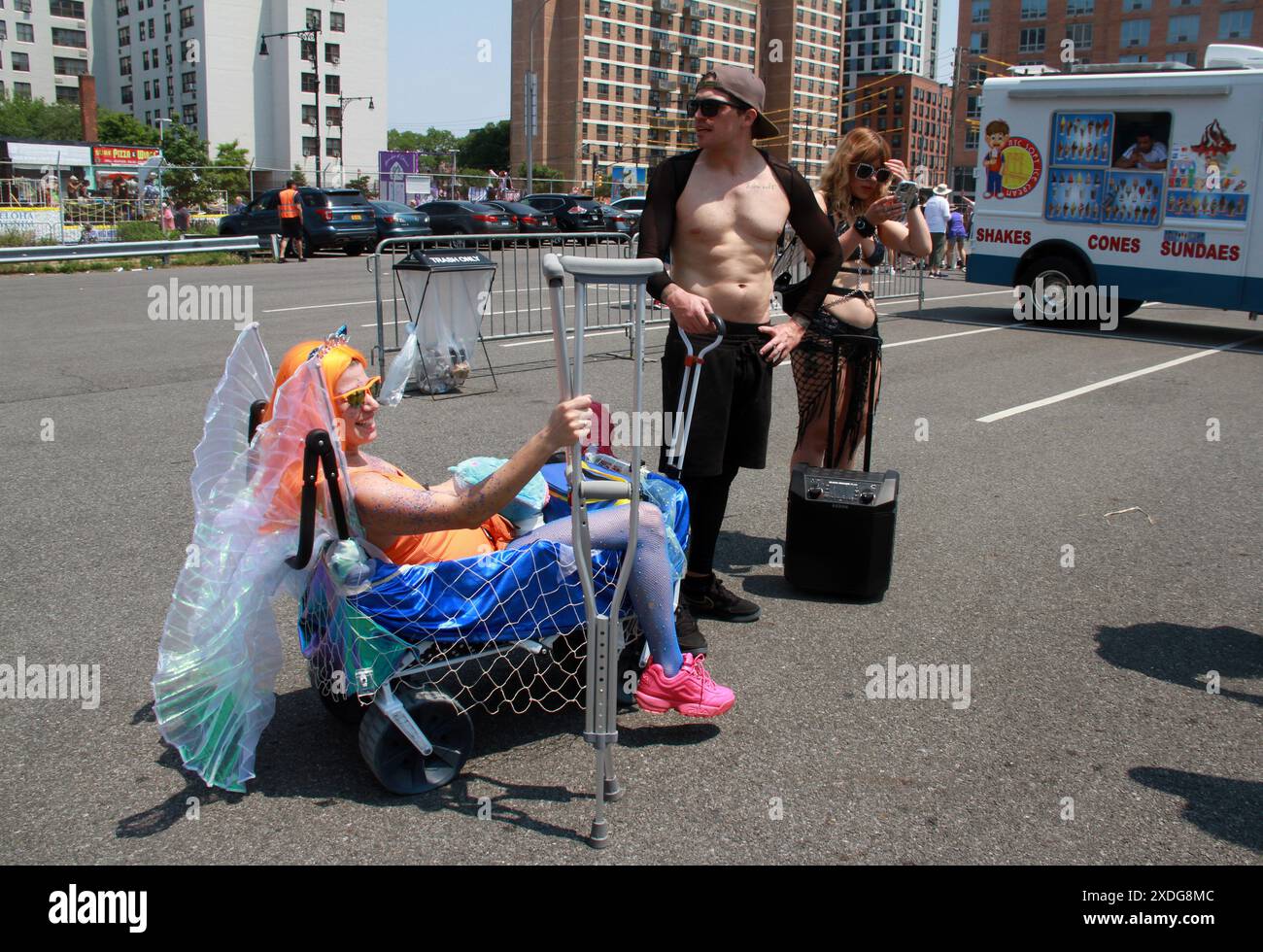 Brooklyn, New York, U.S.A. 22nd June, 2024. Brooklyn New York, Coney ...