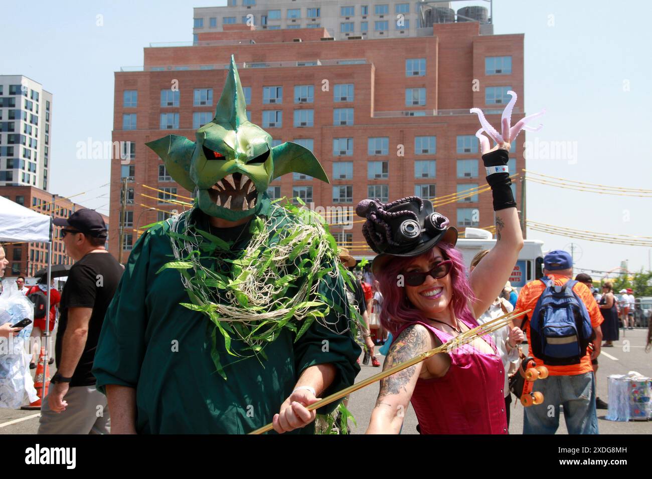 Brooklyn, New York, U.S.A. 22nd June, 2024. Brooklyn New York, Coney ...