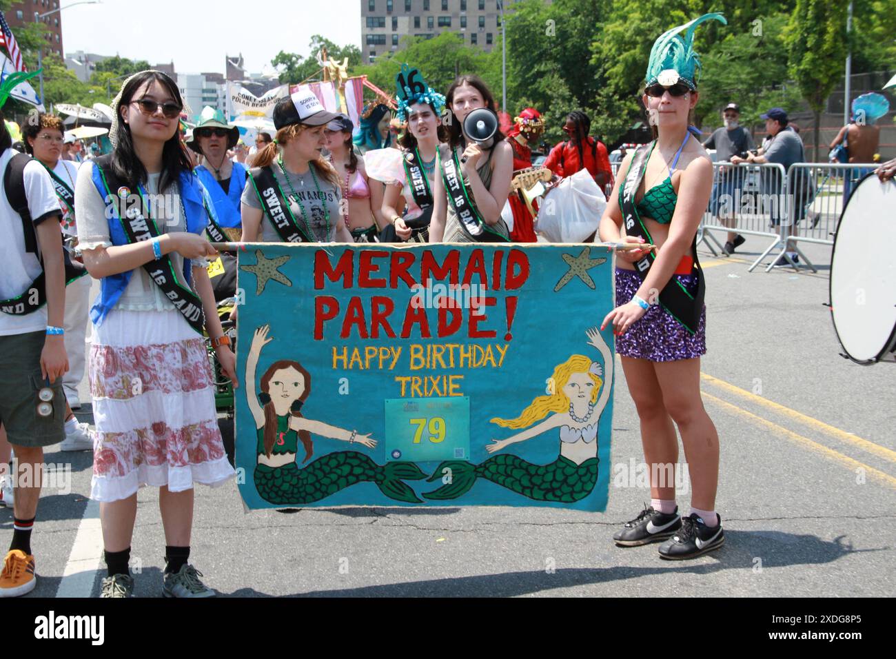 Brooklyn, New York, USA. 22nd June, 2024. Coney Island 42nd Annual ...
