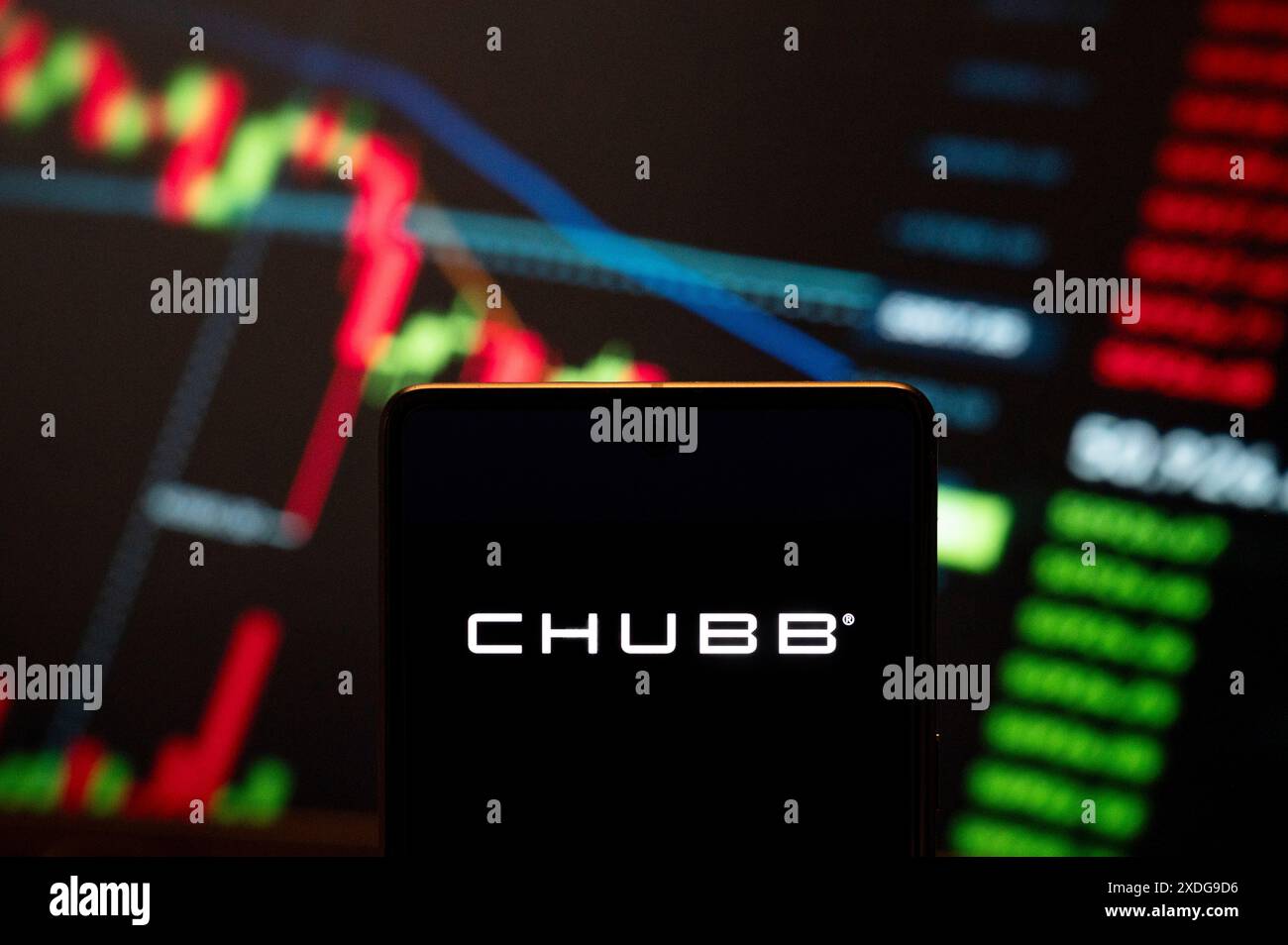 China. 21st June, 2024. In this photo illustration, the American ...